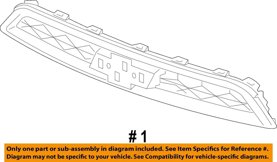 GM OEM 16-18 Spark Front Bumper Grille Grille Components-Upper Grille ...