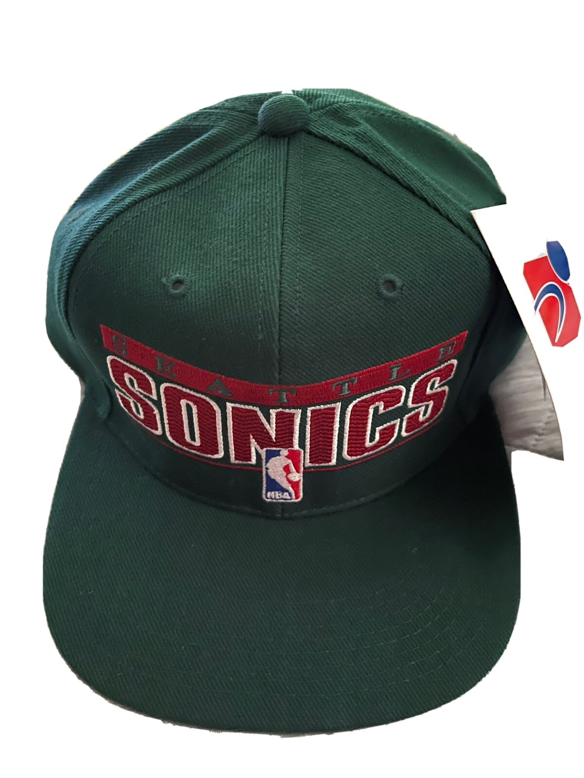 vintage hats NBA Super Sonics Sports Specialties Gree… - Gem