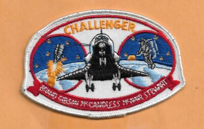 SHUTTLE CHALLENGER STS-41-B 4" PATCH | eBay UK