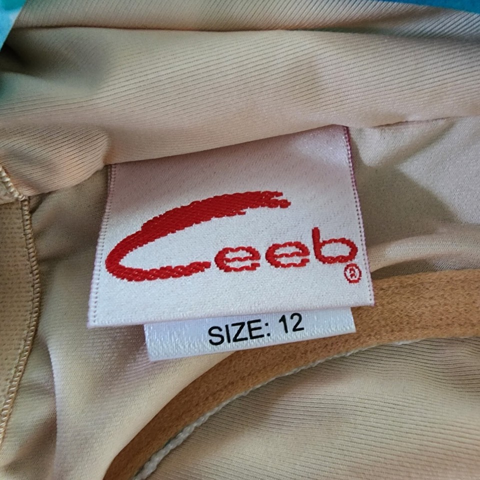 Ceeb Bathing Swimsuit Tankini Top New With Out Tags Size 12 Blue ...