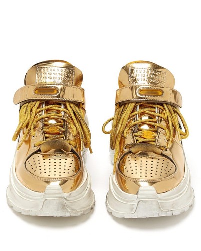 980$ MAISON MARGIELA Sneakers Retro Fit Deconstructed Trainers Chunky ...