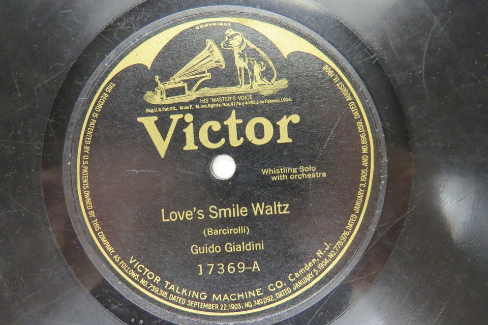 Fred Van Eps - VICTOR 17369 -BANJO - Frolic of the Coons & Love's Smile ...