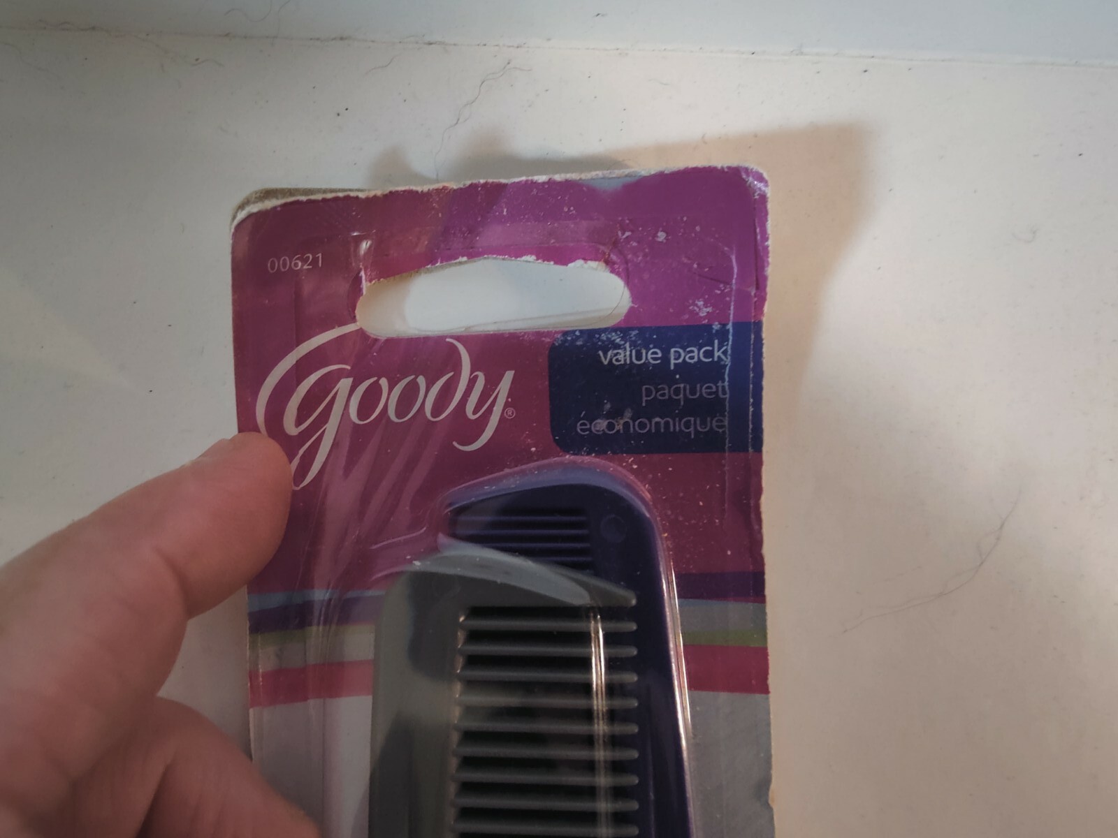 Vintage Goody Value Pack 2 Styling Combs Gray & Black 2011 Item # 00621 ...