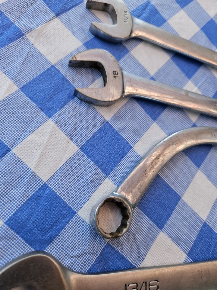 SNAP ON TOOLS WRENCHES Vintage Snap On Wrench Lot of 5 SNAP-ON TOOLS WRENCHES | eBay