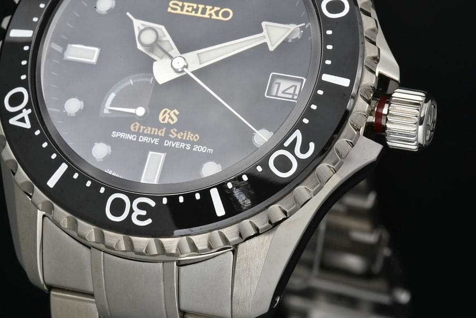 GRAND SEIKO Spring Drive Diver's Watch Master Shop Limited Edition 9R65 ...