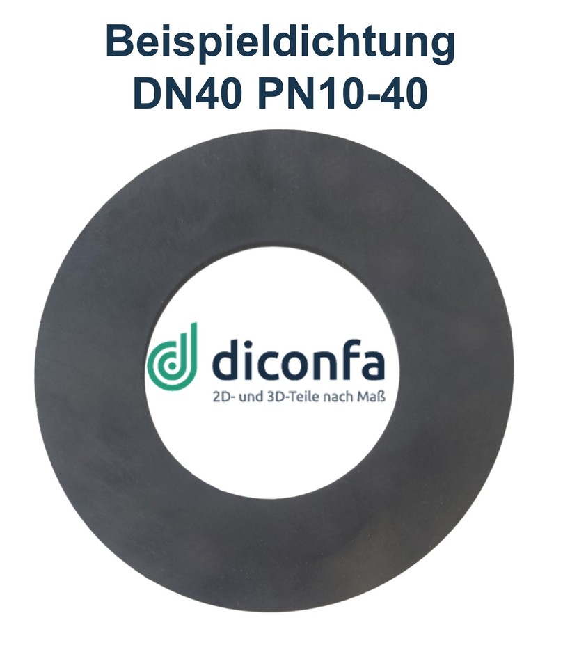 Flachdichtung Flanschdichtung Gummi EPDM 3mm DIN 2690 Gummidichtung ...