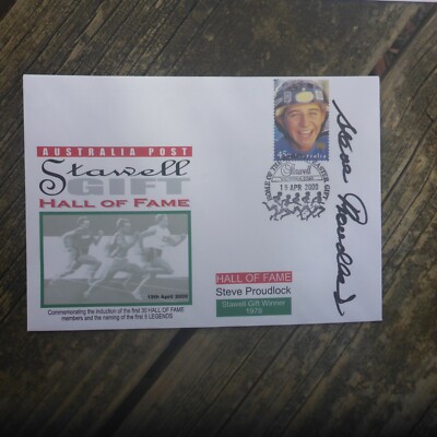 1978 WINNER STEVE PROUDLOCK ANDSIGNED STAWELL GIFT 2000 COVER | eBay ...