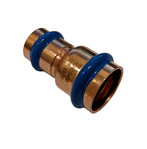 AW PFW021 Metpress 25-20mm, 1-¾" Water Copper Press Reducing Coupling ...
