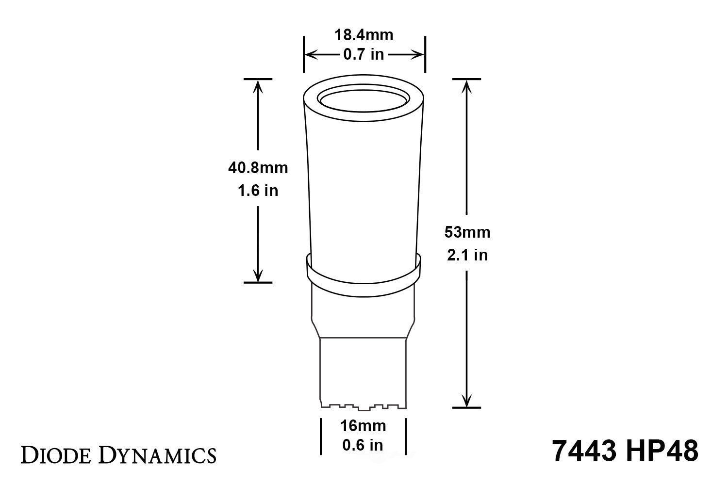 Back Up Light Bulb-Diode Dynamic Diode Dynamics DD0113S for sale online ...