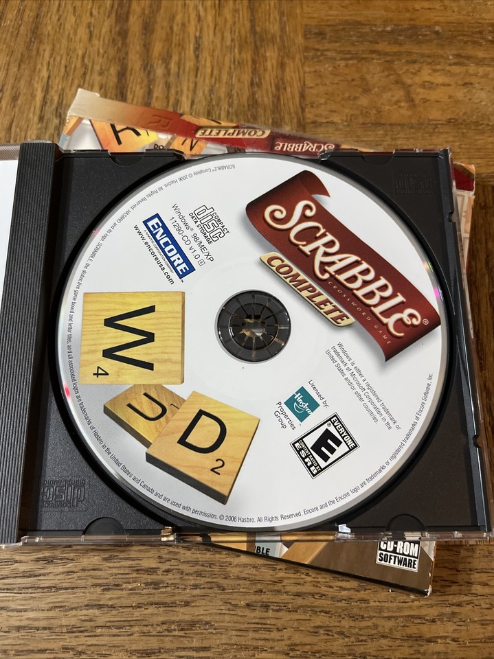 Scrabble Complete PC CD Rom | eBay