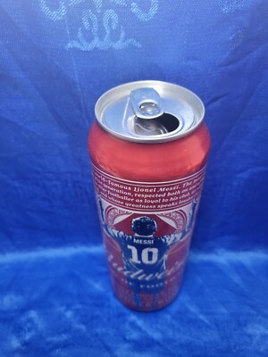 China Budweiser beer Leo Messi Limited edition can empty 500ml | eBay