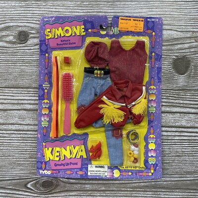 Tyco Simone Kenya 1994 Outfit & Accessories Item 56113 NEW SEALED | eBay