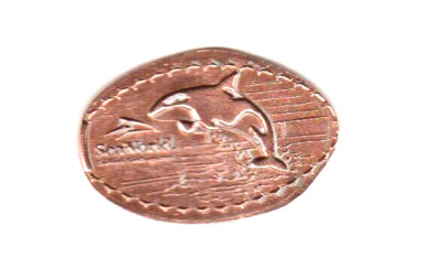 Elongated Penny "SeaWorld San Diego" Orca Zinc | eBay