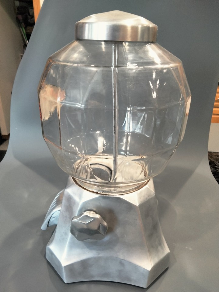 VINTAGE 1934 MAGNA VENDER COIN OP PENNY BULK VENDING GUMBALL MACHINE | eBay