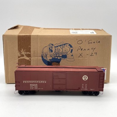 Kadee O Scale PRR Pennsylvania X29 40' Steel Boxcar 56185 2-Rail ...