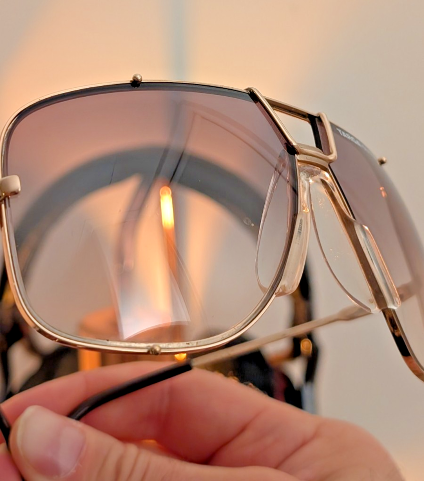 vintage CAZAL 902 TARGA design col 97 gold plated sunglasses W.Germany ...