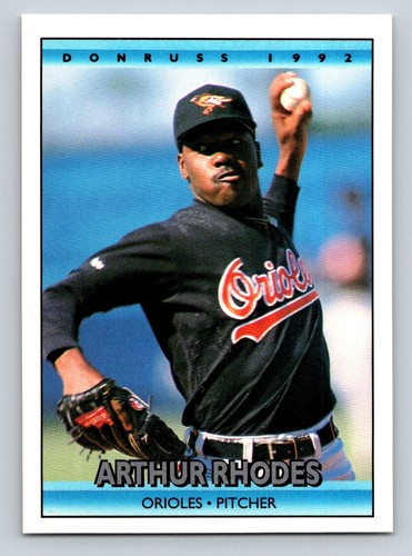 1992 Donruss # 727 Arthur Rhodes Baltimore Orioles | eBay