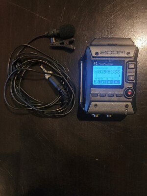Zoom F1-LP Field Recorder and Lavalier Microphone | eBay