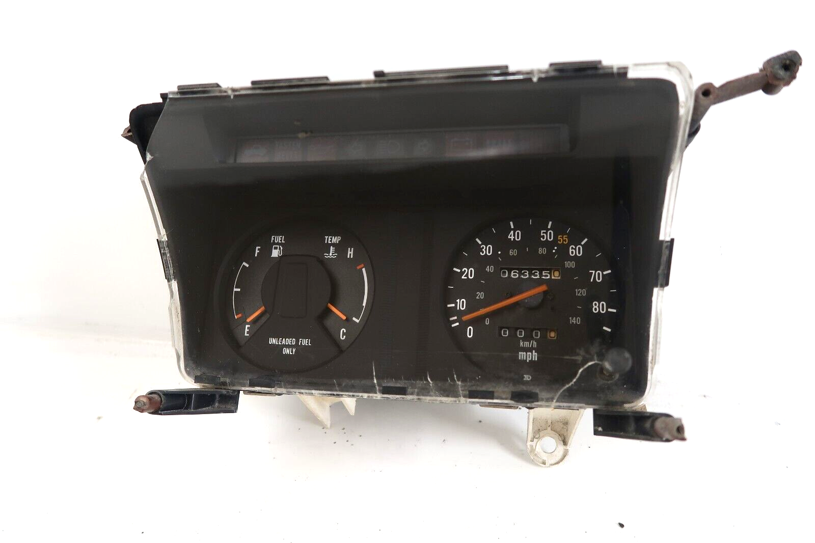 80-87 Honda Civic Speedometer Instrument Cluster Gauges Odometer 6,335 ...