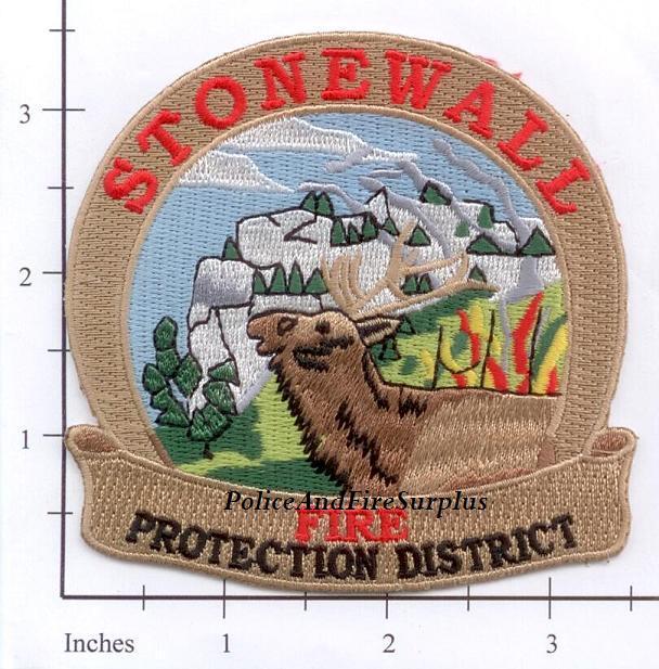 Colorado - Stonewall Fire Protection District CO Fire Dept Patch Elk | eBay