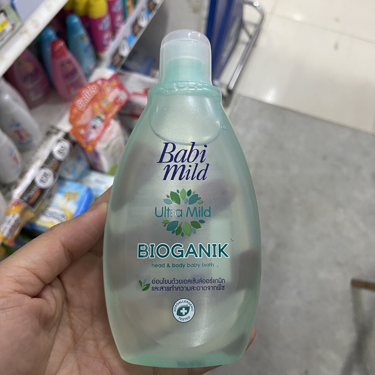 Babi mild ultra mild head & body baby bath wash Bioganik and white ...
