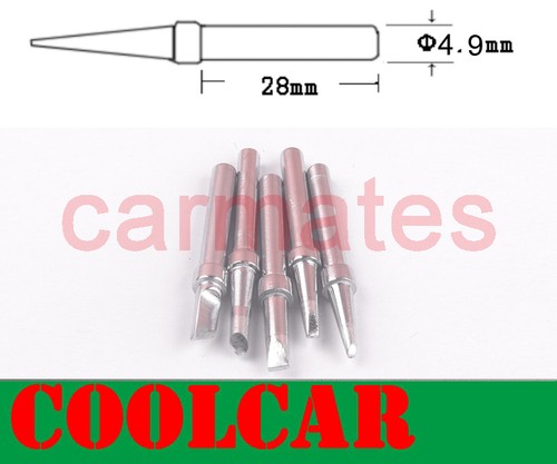 5PCs Tips Soldering Iron Rework Station for Xytronic 168-3C 168-3CD 9 ...