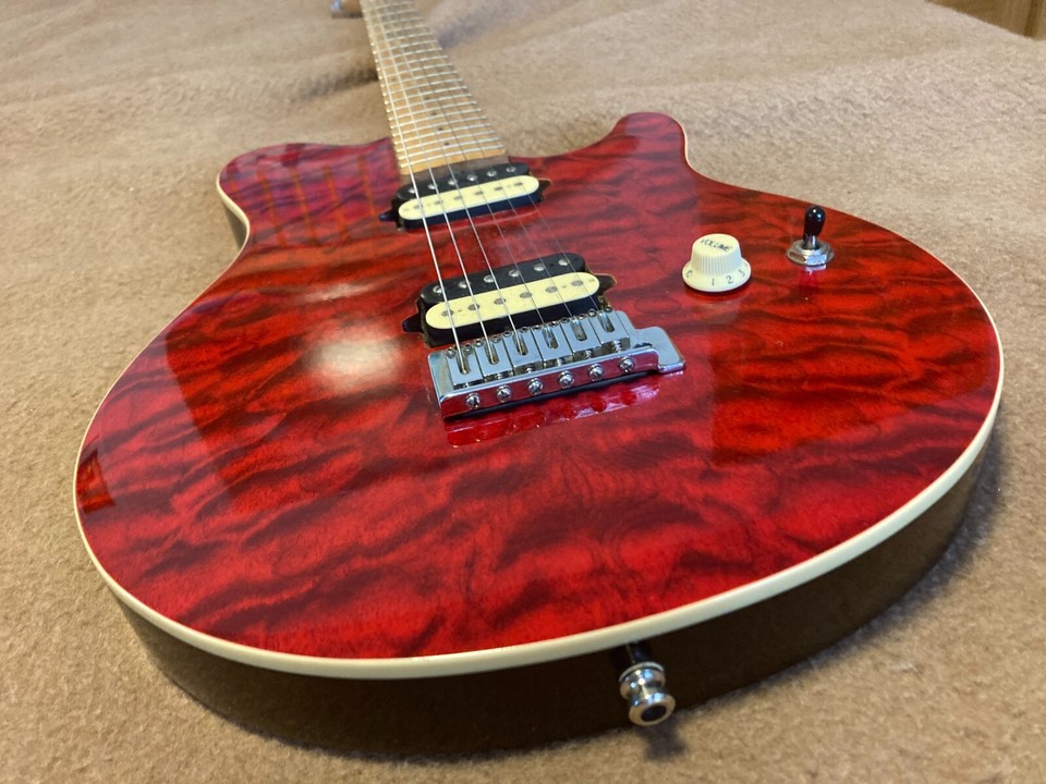 Ernie Ball OLP Red Electric Guitar (Good Condition) | eBay