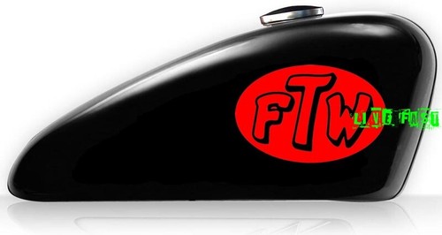 FOREVER TWO WHEELS DECAL STICKER VINYL ftw outlaw biker chopper ...