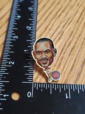Grant Hill Pinheads Detroit Pistons Basketball Pin Button NBA ...