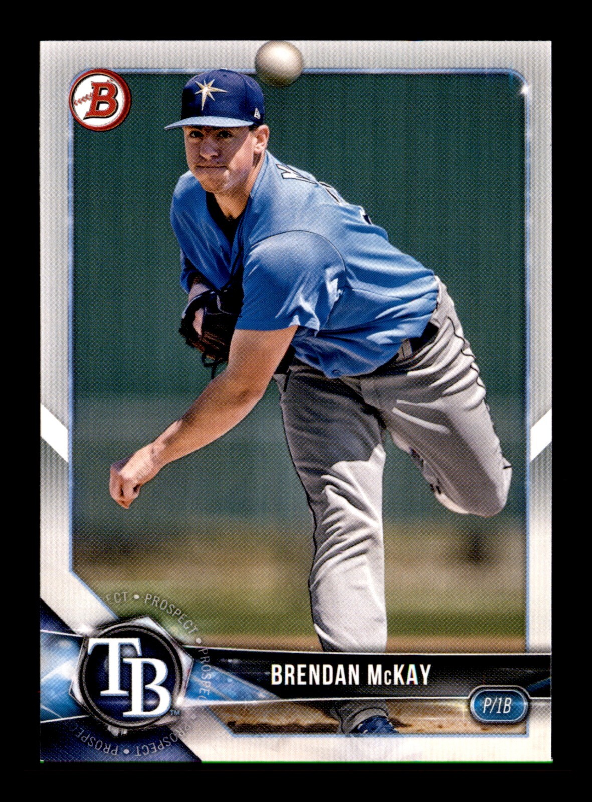 2018 Bowman Draft Brendan McKay RC #BD-100 Tampa Bay Rays Rookie Base ...