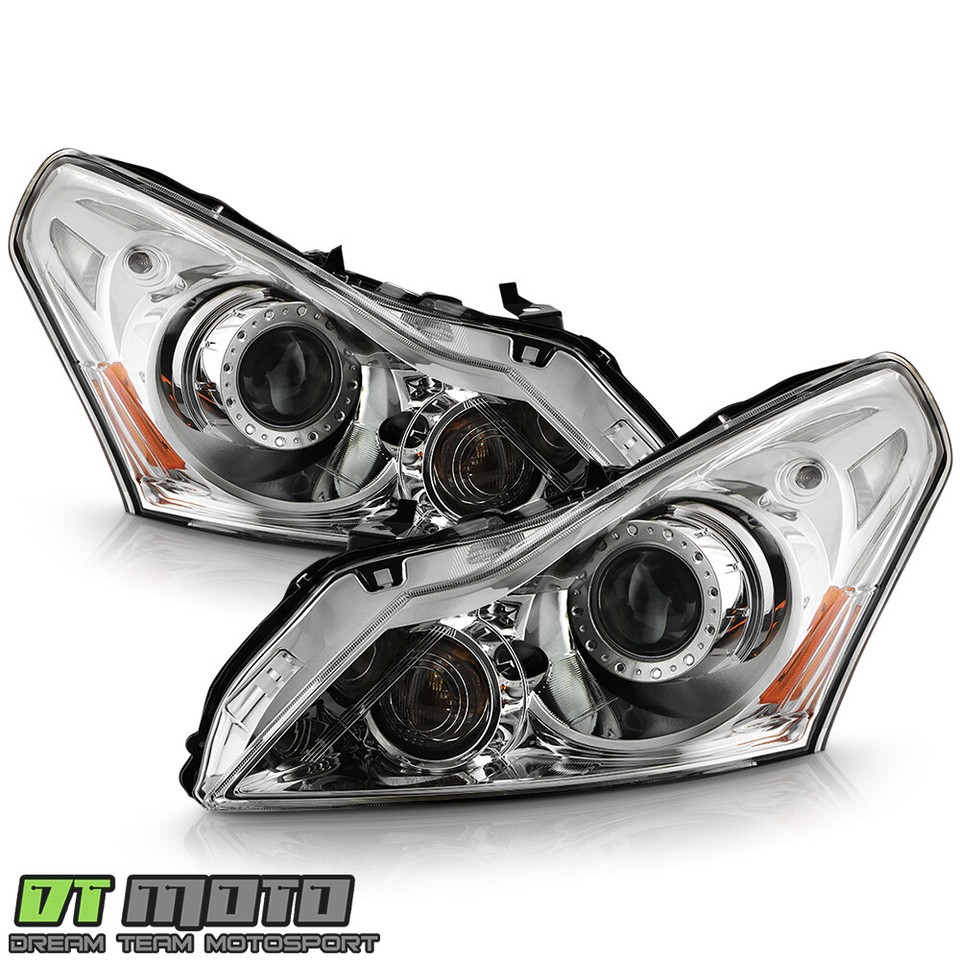 2010-2013 G37 / 11-12 G25 4-Door Sedan HID/Xenon Projector Headlights ...