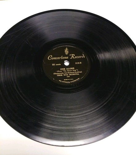 SYMPHONY ORCHESTRA Concertone Records 319 I'LL TAKE YOU HOME AGAIN/ONE ...