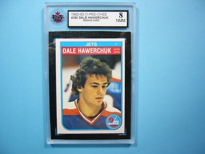 1982/83 O-PEE-CHEE NHL HOCKEY CARD #380 DALE HAWERCHUK ROOKIE RC KSA 8 ...