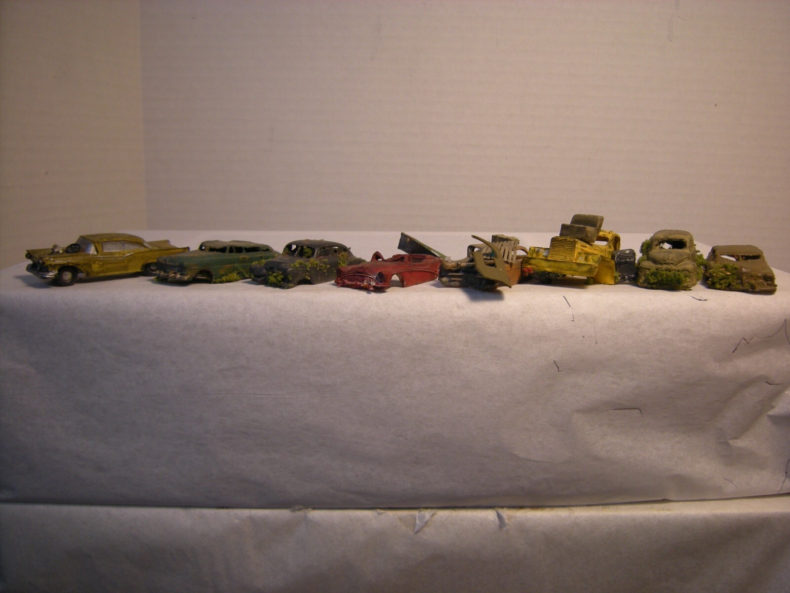 Lot of 8 HO scale Junk Yard Vehicles | eBay