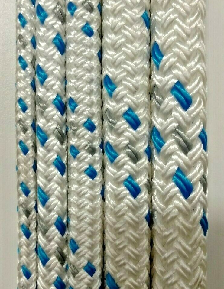 Double Braid Polyester Rope Arborist Bull Tree Rigging Work Utility Any ...