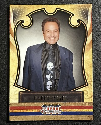 2011 Panini Americana #51 BARRY PEARL Actor Grease card in Toploader | eBay