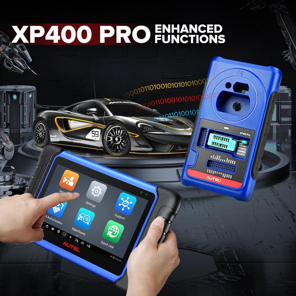 Autel MaxiIM IM508S & XP400 Pro key programming Tool Diagnostic Scanner ...