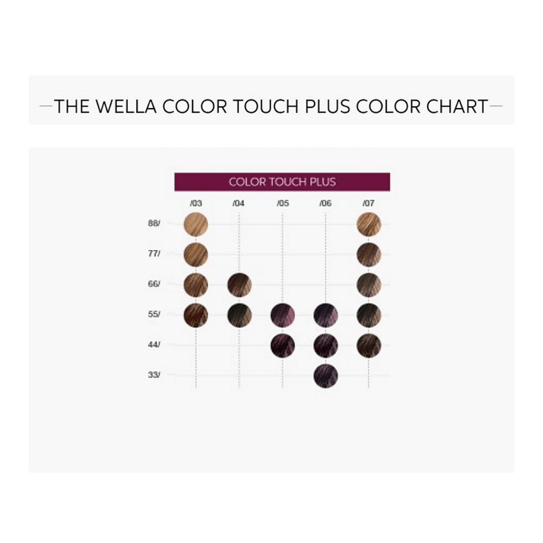 Wella Color Touch - Full Range - Plus, Sunlights, Relights, Special Mix ...