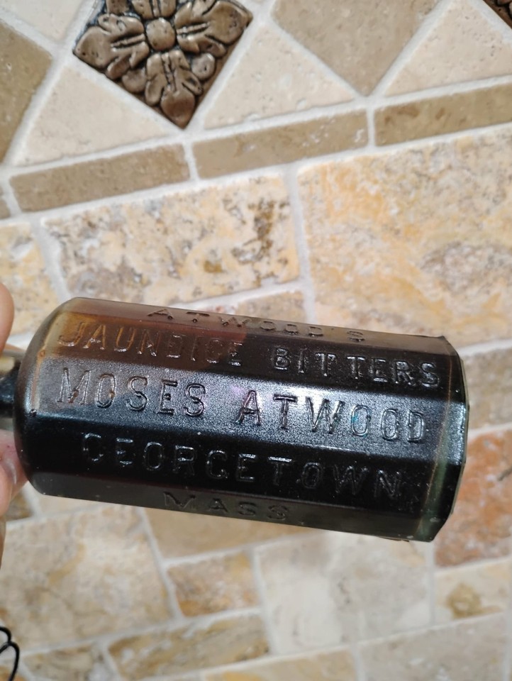 Antique Spanish Flu Period Jaundice Bitters apothecary bottle | eBay