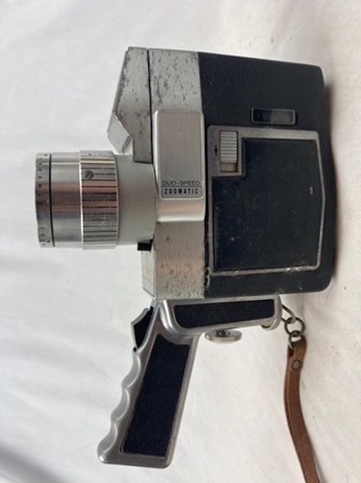 BELL & HOWELL OPTRONIC 8MM FILM CAMERA - AUTOLOADING MAGAZINE AUTOLOAD W/ HANDLE | eBay