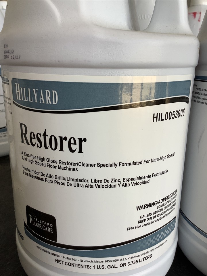 2 Gallons of Hillyard Restorer High Gloss | HIL0053906 | eBay