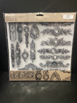 Iron Orchid Designs (IOD) Stamp- BACKPLATES | eBay
