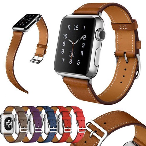 Leather Wrist Band Strap Single Tour For Apple Watch iWatch SE 40MM ...