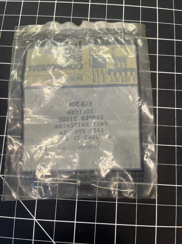 ECG506 - Damper Diode Fast Switching - 1400 PRV 1A - Replaces NTE506 ...