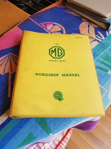 MG MGA 1600 & MkII Factory Workshop Manual FREE POST Original BMC ...