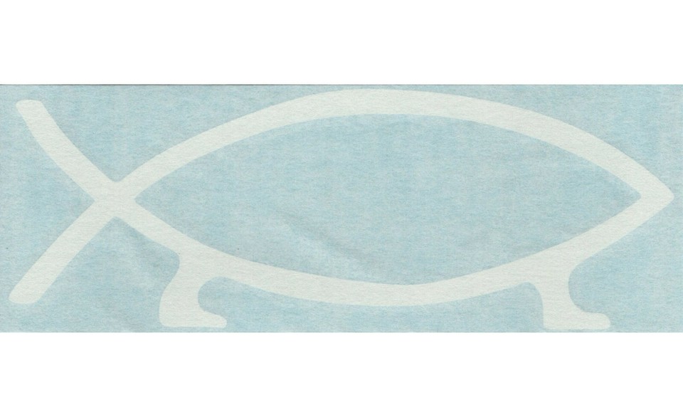 Darwin ICHTHYS Fish Evolution Humor Laptop Car Bumper Vinyl Decal ...