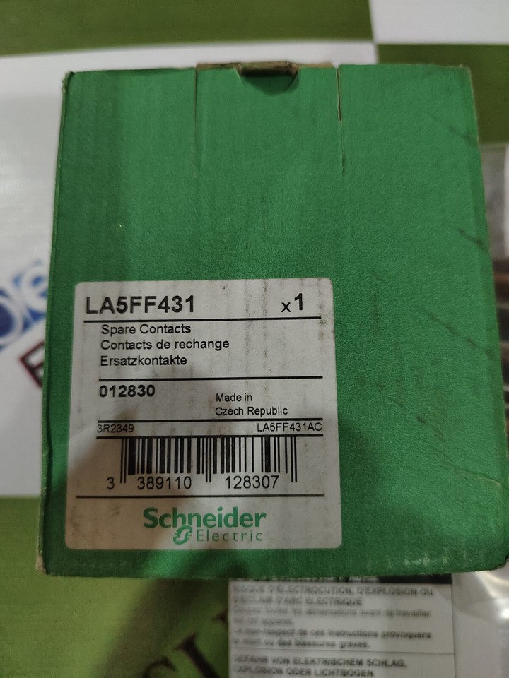 SCHNEIDER ELECTRIC LA5FF431 LC1F115/150 SPARE CONTACT KIT FREE FAST ...