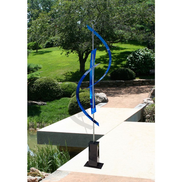 Statements2000 Metal Sculpture Abstract Silver Indoor Outdoor Yard Art ...