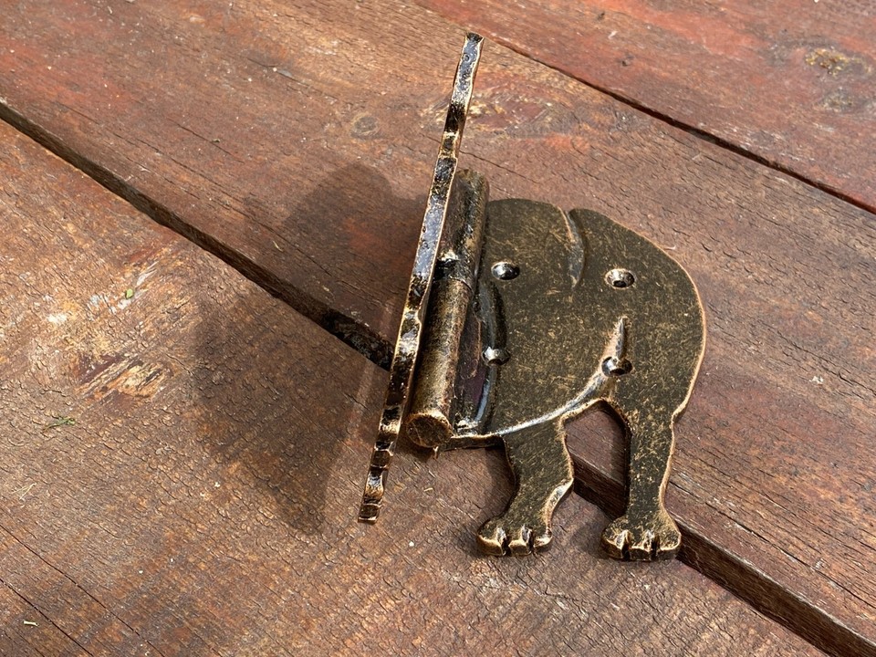 Animal Hinge Rhino Hardware Door Handle Zoo Lock Blacksmith Hand Forged ...