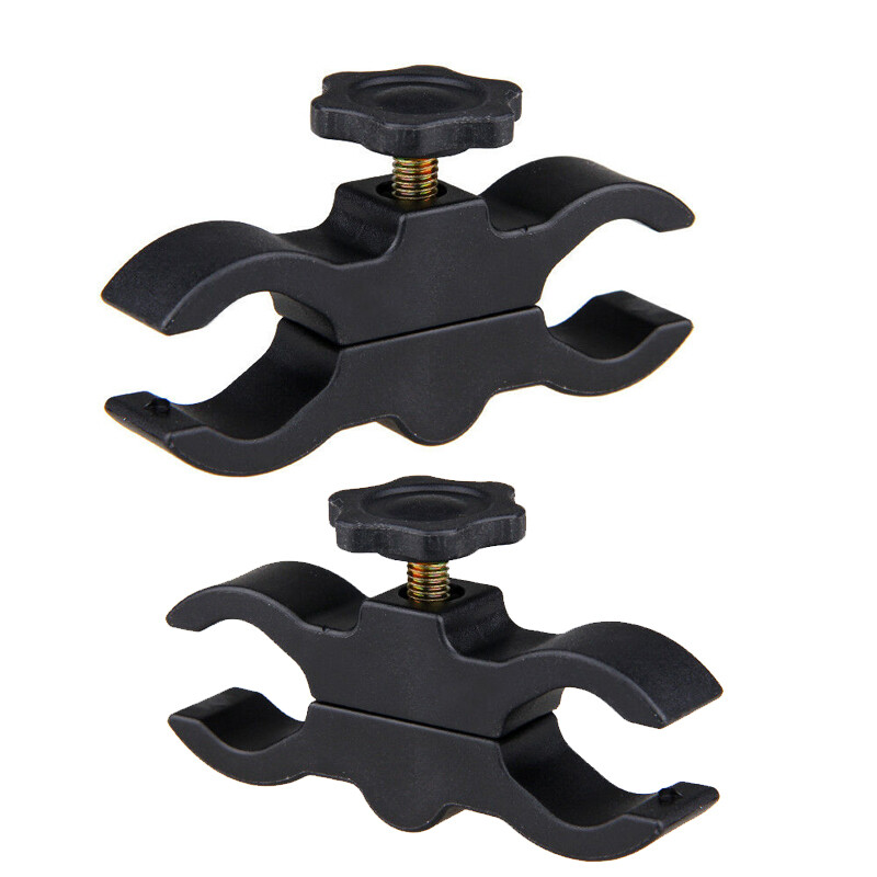 Torch Laser Rifle Scope Light Clamp Dual Holes Mount Holder for ...
